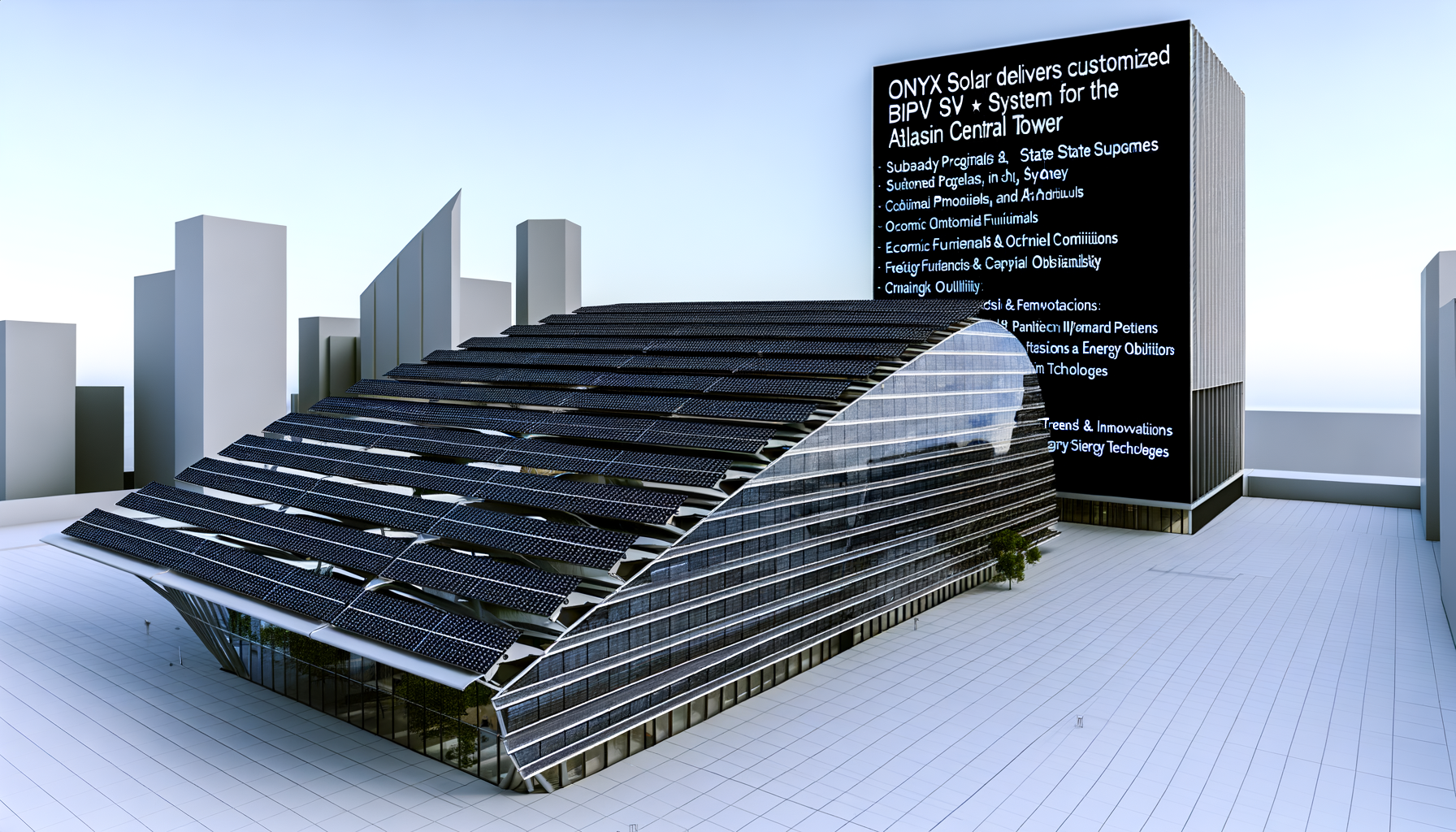 Onyx Solar liefert maßgeschneidertes BIPV-System für den Atlassian ...
